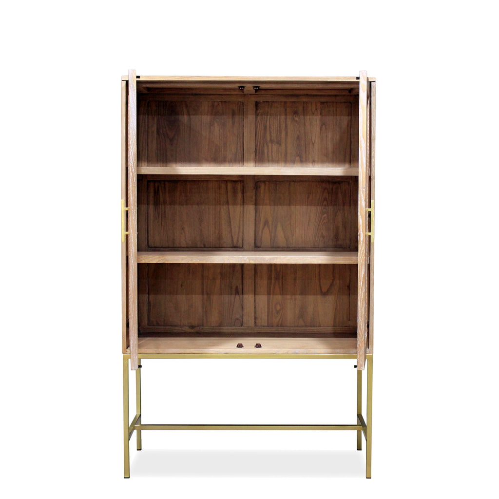 Mala timber and rattan cabinet – Hudson Furniture