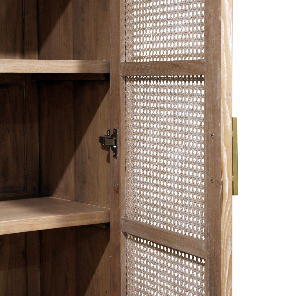 Mala timber and rattan cabinet – Hudson Furniture