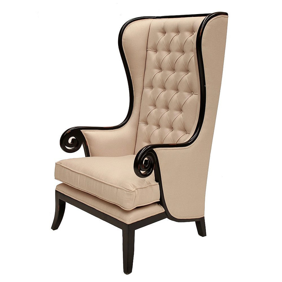 Large Wing Back Chair – Hudson Furniture